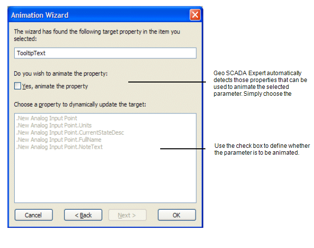 Mimics Guide - Animating Mimic Parameters on an Embedded Mimic (Mimic Parameters)